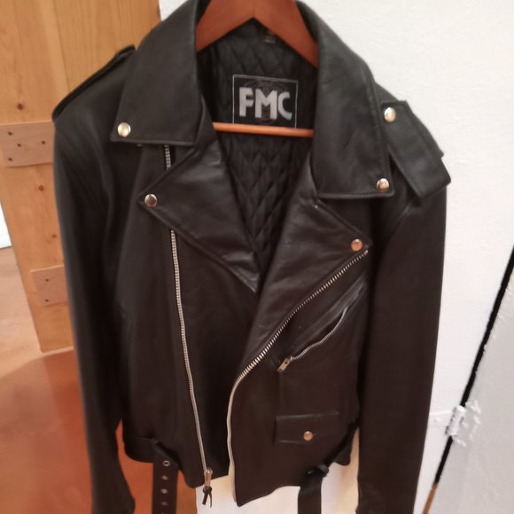 Fmc | Jackets & Coats | Vintage Fmc Leather Jacket | Poshmark